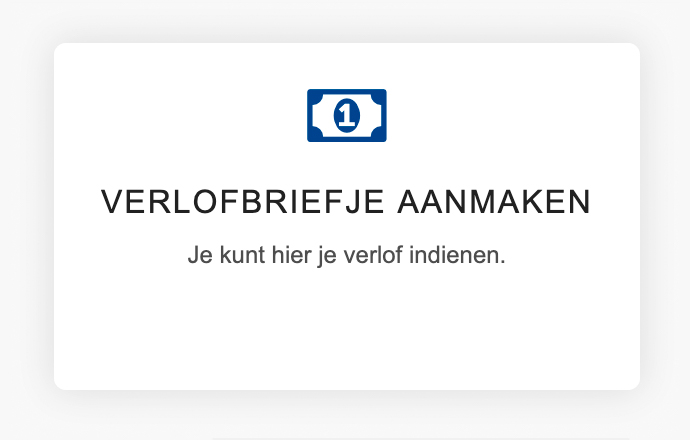 Verlof aanvragen | Nedflex Waanzinnig